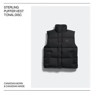 Canada Goose Sterling Puffer Vest Tonal Disc - Black