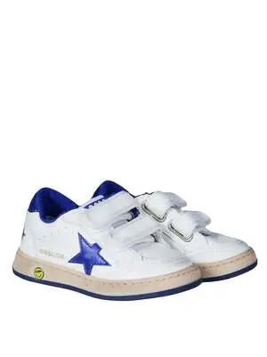 GOLDEN GOOSE Mini Star & Heel Sneakers - Bianco