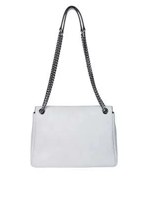 Tory Burch Mini Quilted Shoulder Handbag - Beige