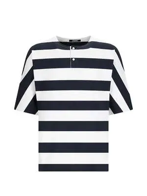 Jacquemus Jacquard Marinière Mini T-shirt For Ss26