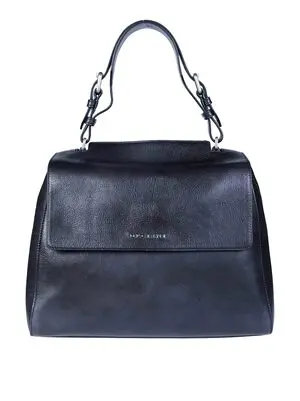 Orciani Sleek Mini Crossbody Bag - Nero