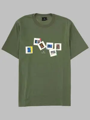 Paul Smith 100% Organic Cotton T-shirt - Green