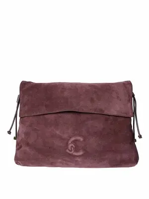 COCCINELLE Mini Suede Shoulder Bag - Rosso