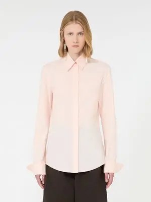 Max Mara Poplin Fitted-waist Shirt