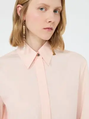 Max Mara Poplin Fitted-waist Shirt