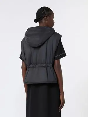 Max Mara Reversible Water-repellent Canvas Padded Gilet
