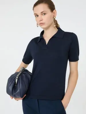 Max Mara Silk And Cotton Yarn Sweater