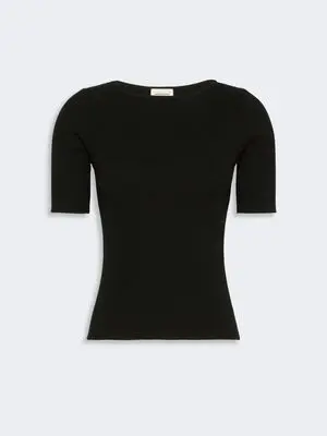 Max Mara Slim-fit Stretch Viscose Sweater