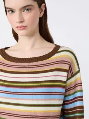 Max Mara Pure Cotton Yarn Sweater