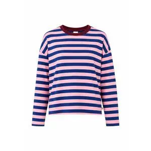 MIND TRAVELER Nuria Blue And Pink T-shirt - Blue/pink