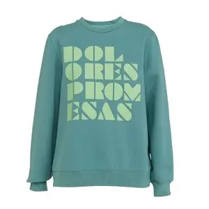 DOLORES PROMESAS Turquoise Sweatshirt - Green