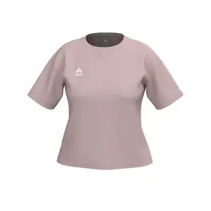 AORA ATHLETICS Zenja Eco-friendly Loose Shirt For – Flowy Lightweight Cotton-blend Top - Pink