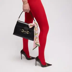 Gucci Printed Gg Silk Twill Jacquard Ribbon