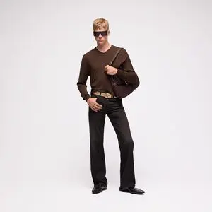 Gucci Reversible Belt With Interlocking G Buckle - Beige