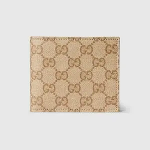 Gucci Essence Classic Bi-fold Wallet Leather - Beige