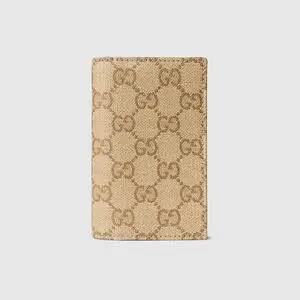 Gucci Essence Classic Card Case Leather - Beige