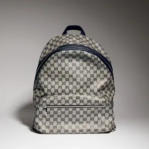 Gucci Essence Classic Medium Backpack Gg Canvas