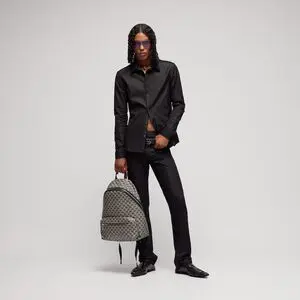 Gucci Gg Canvas Medium Backpack