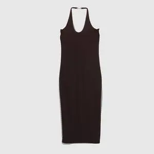 Gucci Viscose Crêpe Jersey Midi Dress With Horsebit Detail - Brown