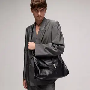 Gucci Jackie Flap Large Crossbody Bag Leather