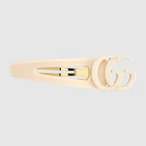 Gucci Double G Hair Clip - Resin