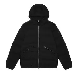 Stone Island Real Down Jacket - Black