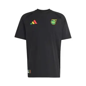 Adidas Jamaica X Bob Marley Tiro Travel Tee - Black