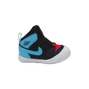 JORDAN 1 Crib Bootie 'nc To Chi - Black