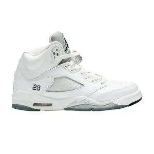 JORDAN 5 Retro Bg Metallic' 2015 - White