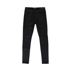 PURPLE BRAND Pocket Stud Blowout Jeans - Black