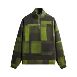 Kith X New Balance Woodblock Nelson Quarter Zip 'calliste