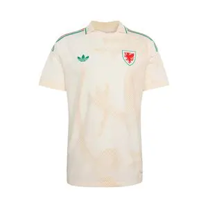 Adidas Wales 26 Away Authentic Jersey 'chalk - White