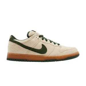 Nike Dunk Low Pro Sb 'green Hemp - Gold