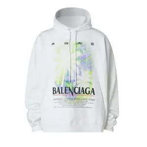 Balenciaga Oversized Hoodie - White