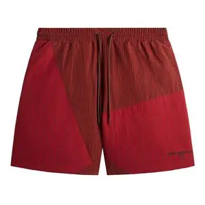 Kith X New Balance Poplin Mix Madison Short 'biking - Red