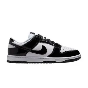 Nike Dunk Low Se 'patent Panda' Lace-up Sneakers - Black