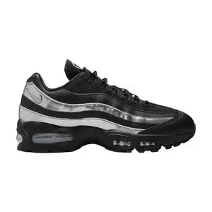 Nike Wmns Air Max 95 'big Bubble Metallic Silver - Black