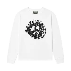 DENIM TEARS Peace Wreath Long-sleeve T-shirt