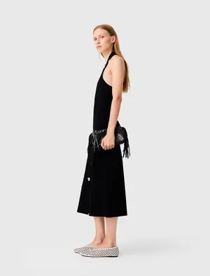 Maje Dress With Floral Jewel Details
