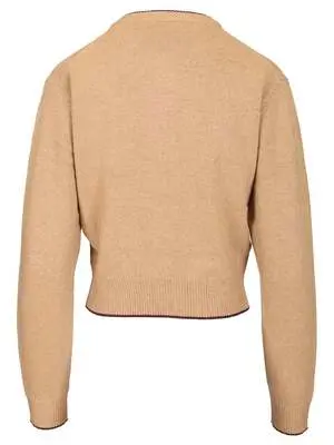 Chloé Fitted Cardigan With Logo
