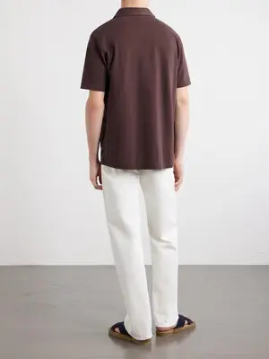 Frescobol Carioca Luca Organic Cotton Piqué Polo Shirt
