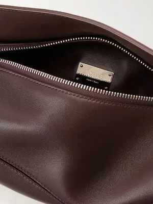 Loewe Puzzle Featherlight Sling Leather Belt Bag - Brown