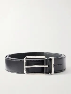 Loewe 3.2cm Leather Belt - Black