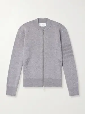 Thom Browne Zip Up Knitwear For Men