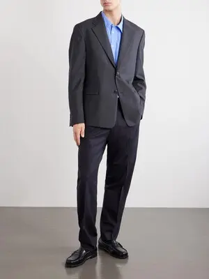 Nn07 Straight-leg Wool-blend Trousers