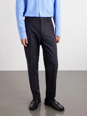Nn07 Straight-leg Wool-blend Trousers