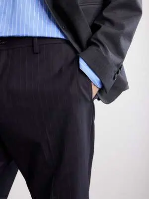 Nn07 Straight-leg Wool-blend Trousers