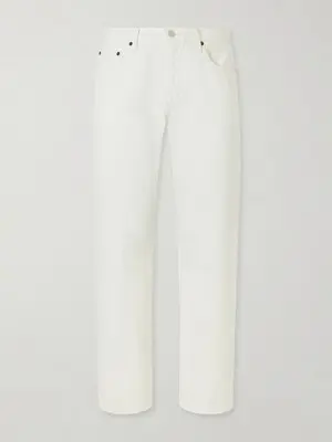 FRAME Straight-leg Jeans - White