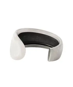 Khaite Keefe Cuff Bracelet In Palladium - Silver