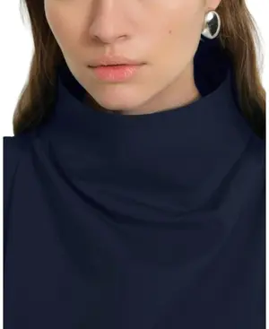 MARCELLA Minna Cropped Dress - Deep Indigo